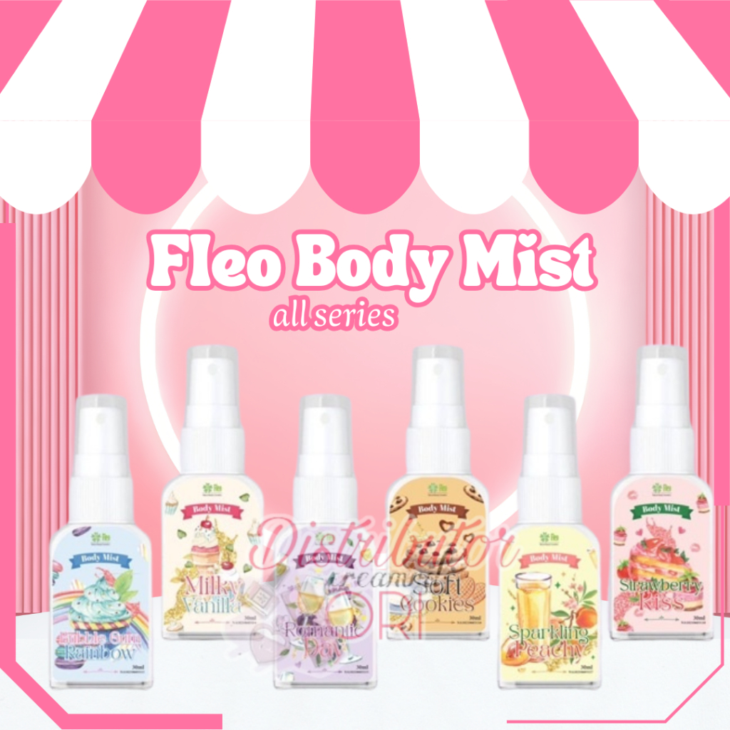 Jual Fleo body mist 30 ml parfum spray / wewangian / body mist 75ml ...