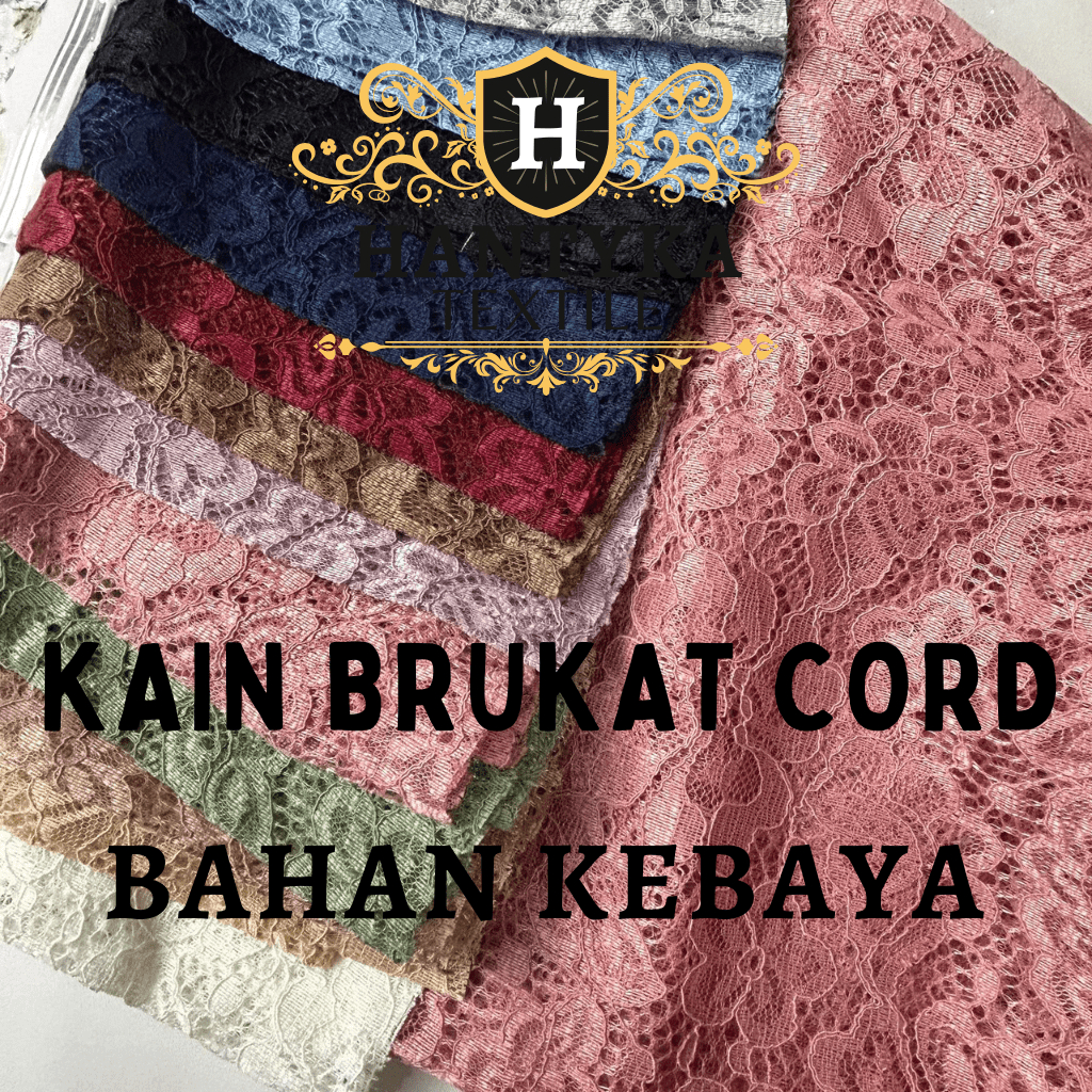 Jual BROKAT LACE CORDNELLY TULANG Halus Premium Mewah Termurah CORD ...