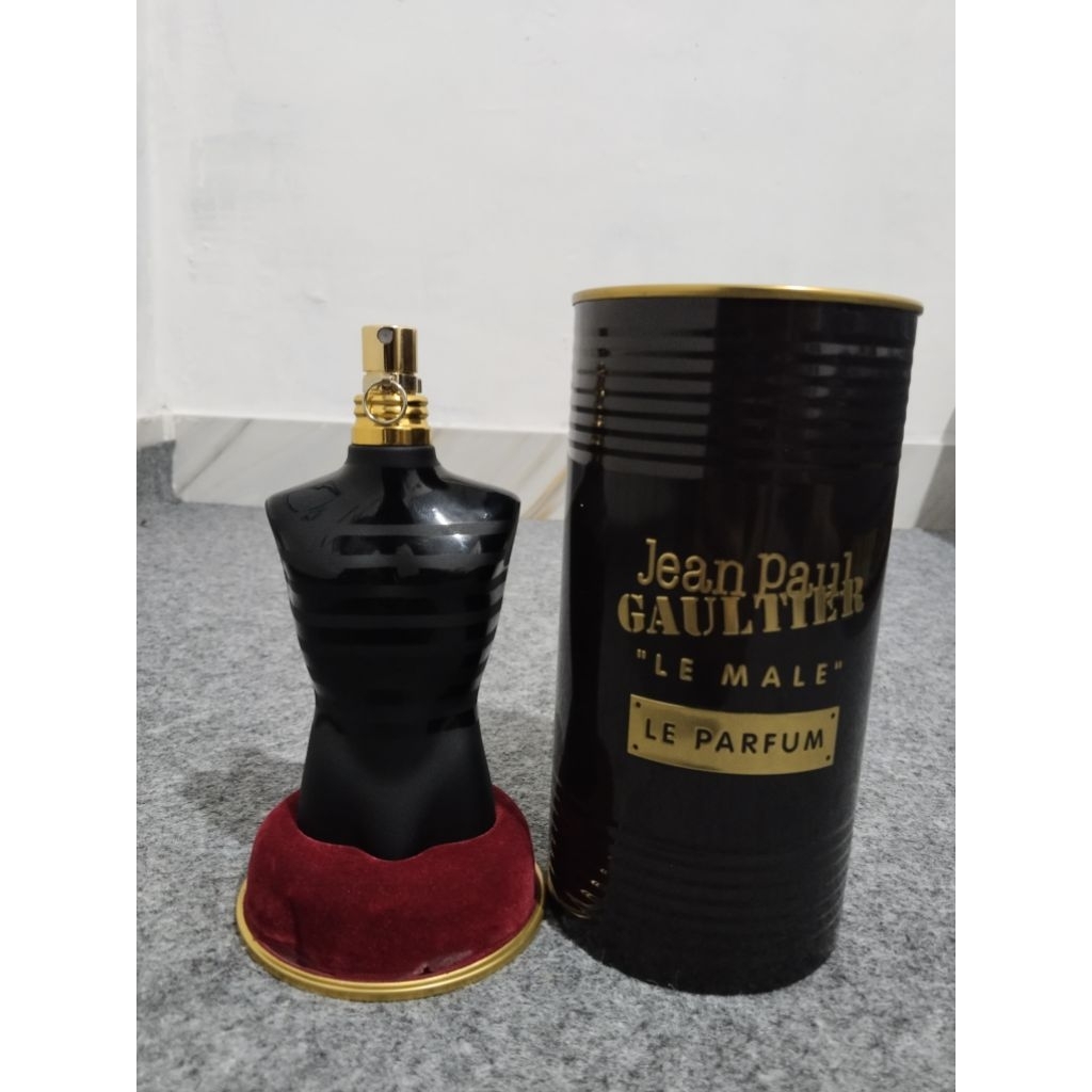Jual JPG LE MALE LE PARFUM ORIGINAL BPOM (PRELOVED SISA 120ML) | Shopee ...