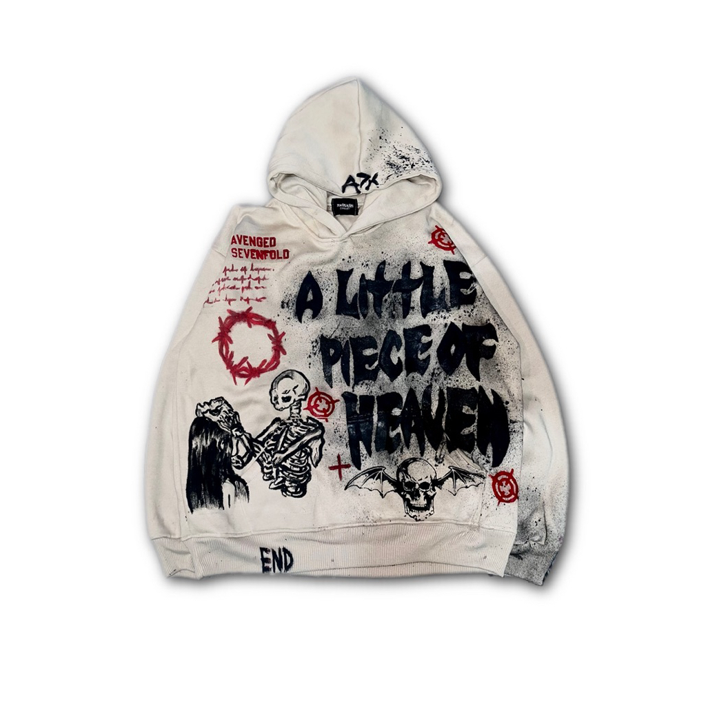 Jual Boxy hoodie a7x custom vers 04 | Shopee Indonesia