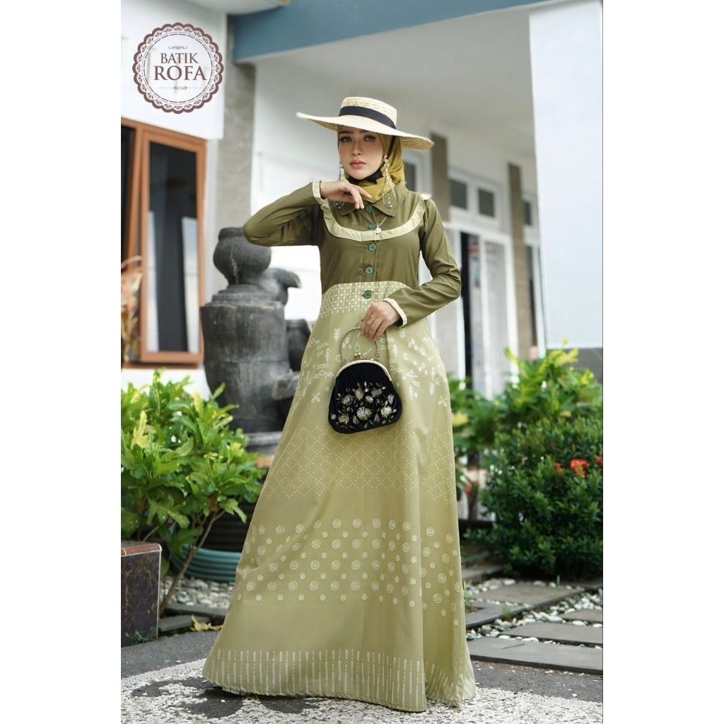 Jual Gamis salma by batik rofa | Shopee Indonesia