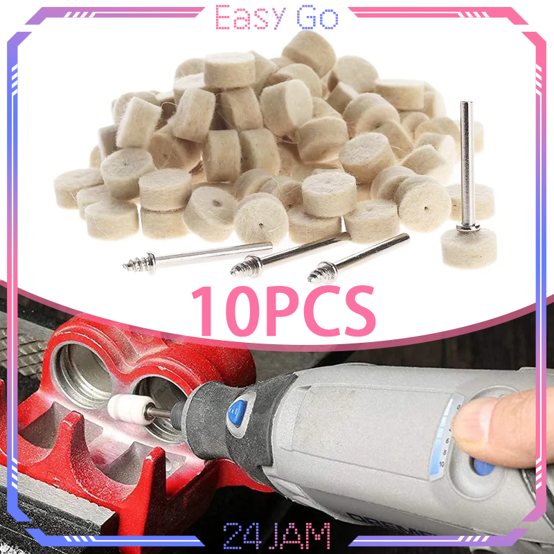 Jual Isi 100pcs Wool Poles Gerinda Woll Poles Mini Poles Wool Polisher ...