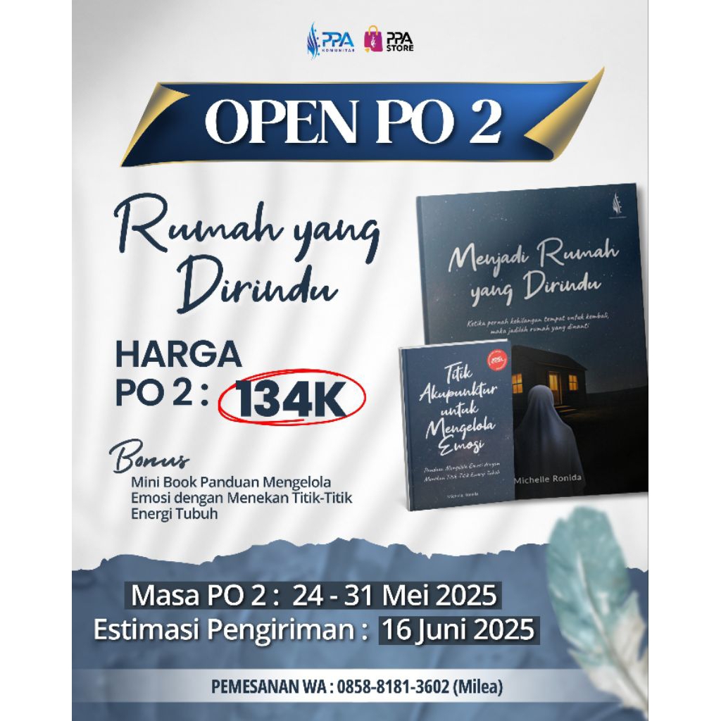Jual MENJADI RUMAH YANG DIRINDU - BUNDA MICHELLE RONIDA - PPA INSTITUTE ...