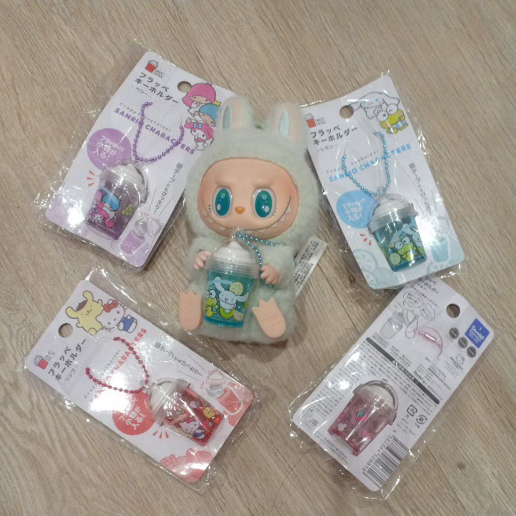 Jual Sanrio frappe keyholder asli Daiso jepang accessories labubu ganci ...