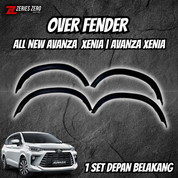 Jual Overvender Avanza Xenia All New Over Fender List atas ban Karet ...