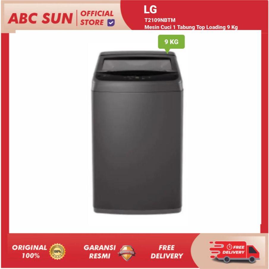 Jual LG T2109NBTM Mesin Cuci 1 Tabung Top Loading 9 Kg | Shopee Indonesia