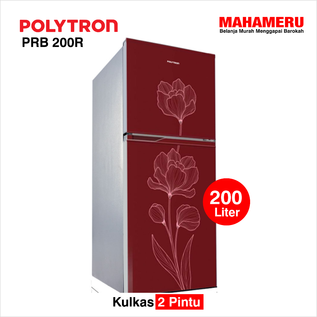 Jual Kulkas 2 Pintu POLYTRON PRB 200R | Shopee Indonesia