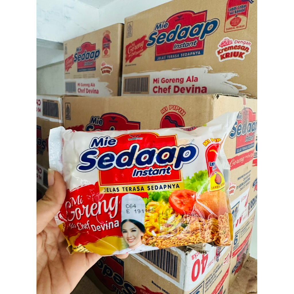 Jual [ 1 dus ] Mie Sedaap Goreng Chef Devina isi 40pcs / Mie Sedaap Ala ...