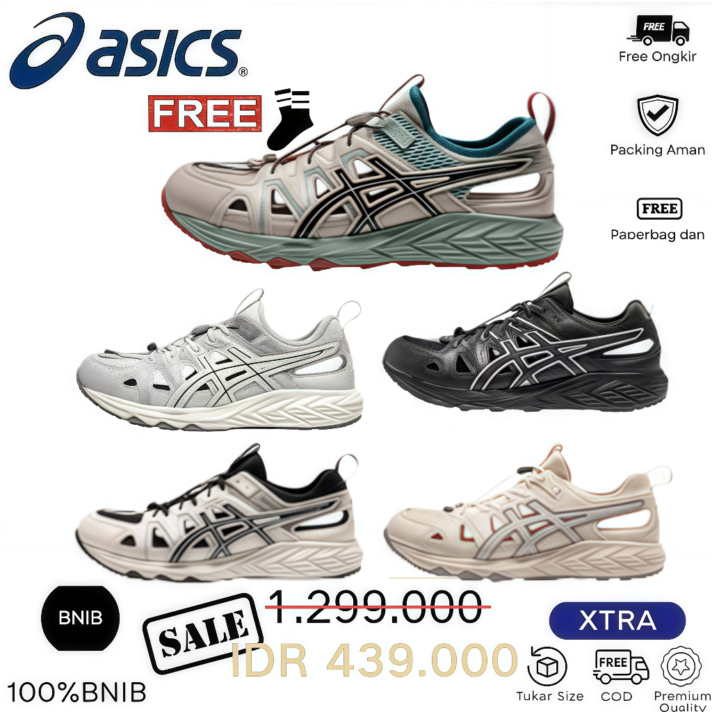 Jual Asics Gel-Sonoma SE Trail Shoes Anti-slip and Wear-resistant Low ...
