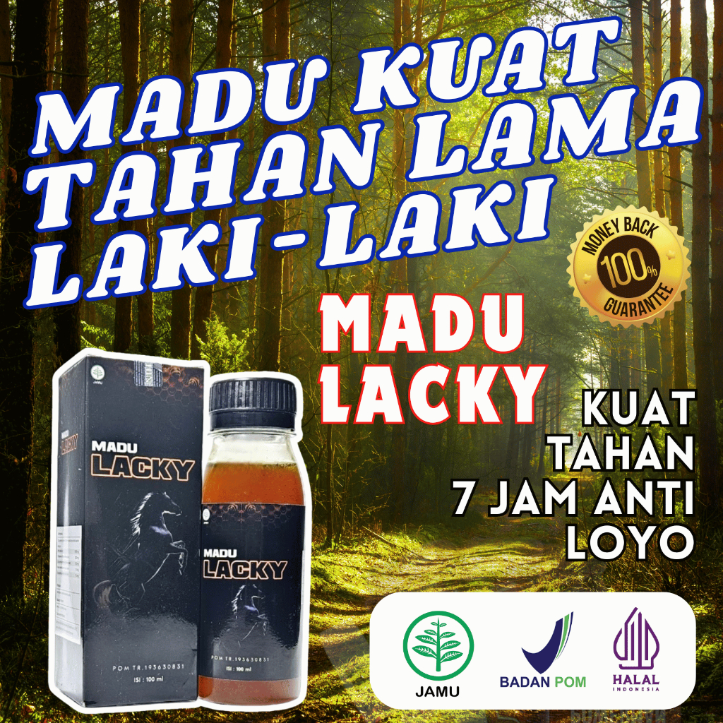 Jual MADU LACKY MADU KUAT TAHAN LAMA PENAMBAH STAMINA BPOM ORIGINAL ...