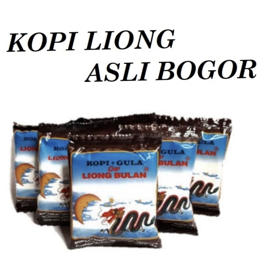 Jual kopi liong Bulan plus Gula isi 20 sachet 28 gra | Shopee Indonesia