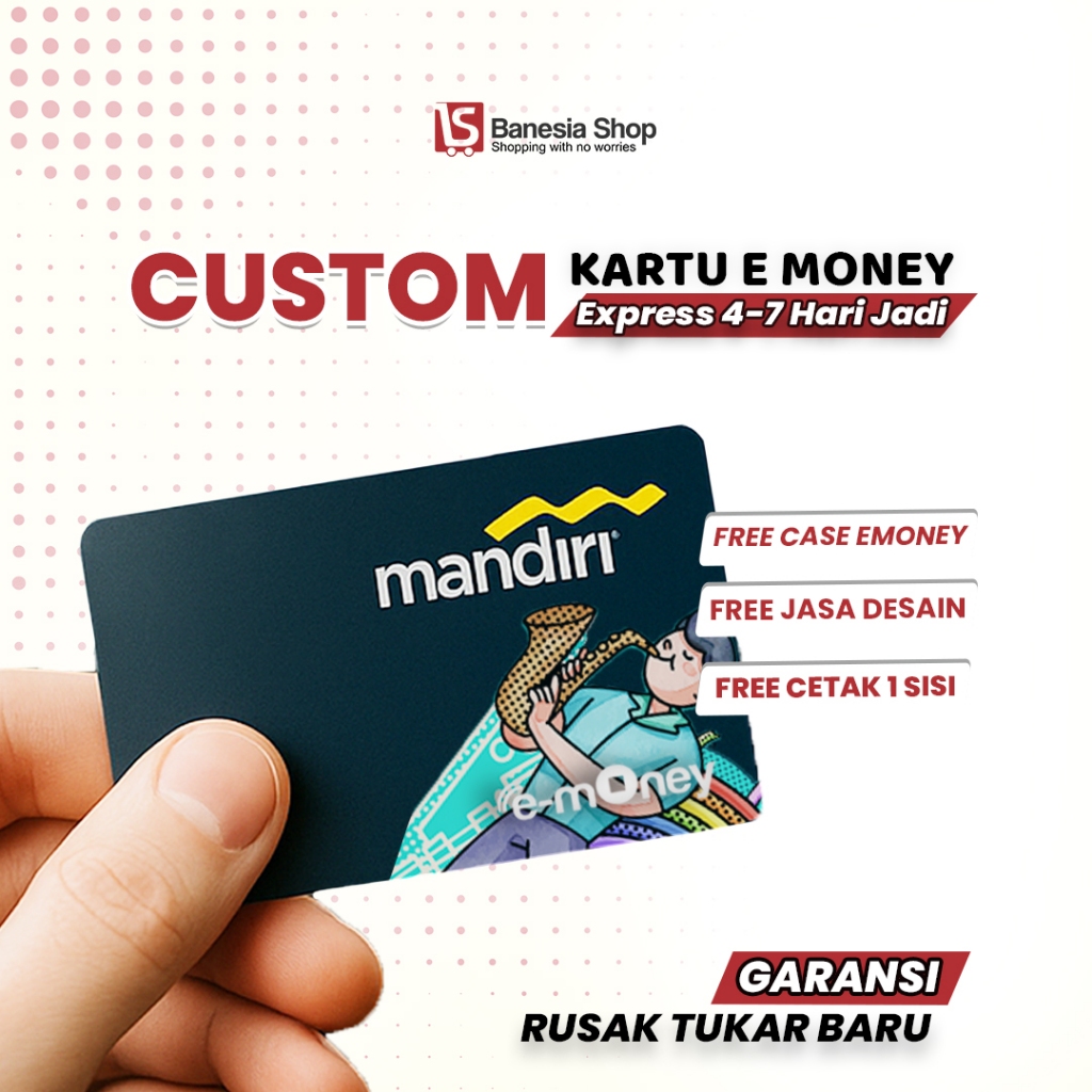 Jual E Money Custom Flazz Card BCA Gen 3 Kartu E Toll E Money BCA Flazz ...