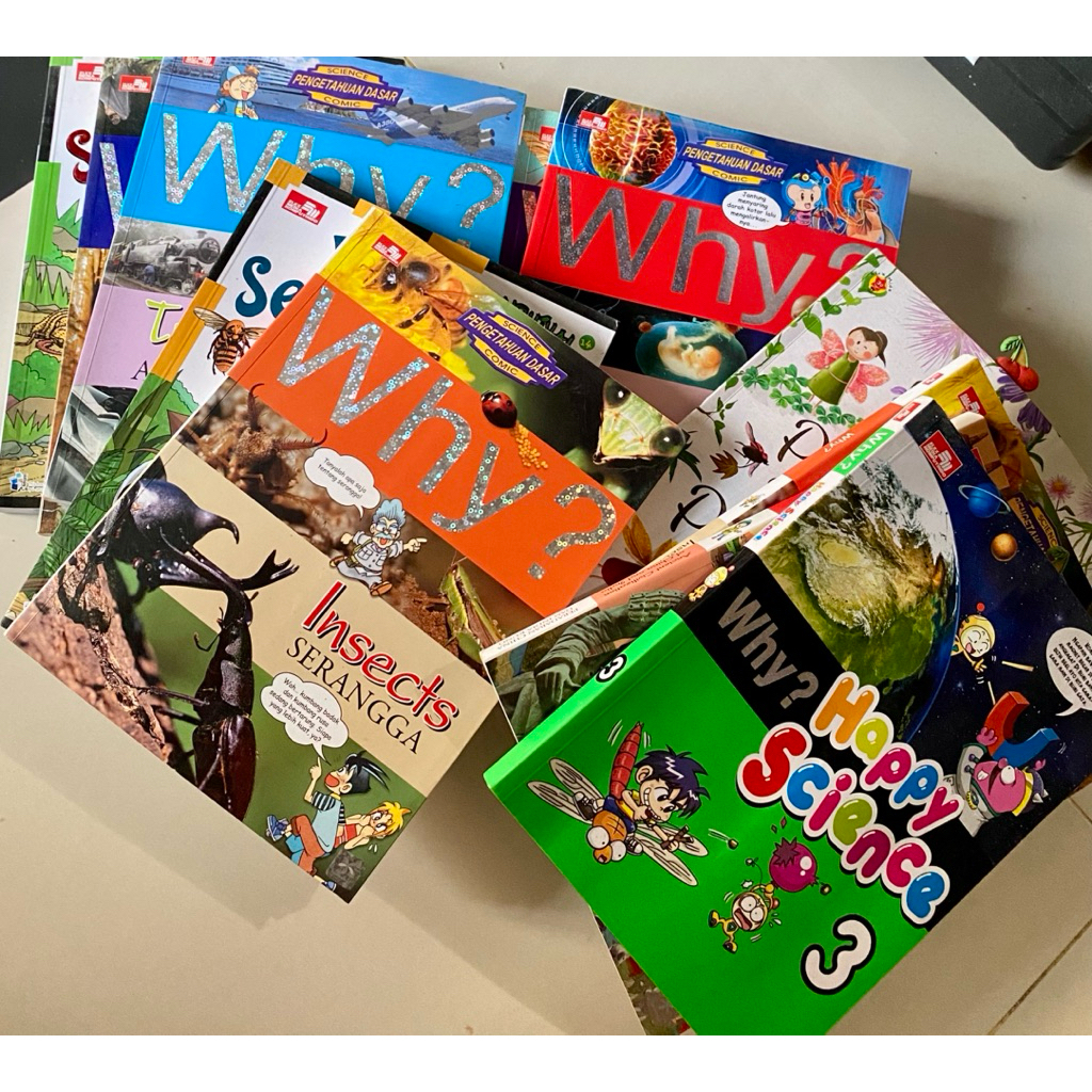 Jual Buku Seri Why? Comic Science Pengetahuan Umum | Shopee Indonesia