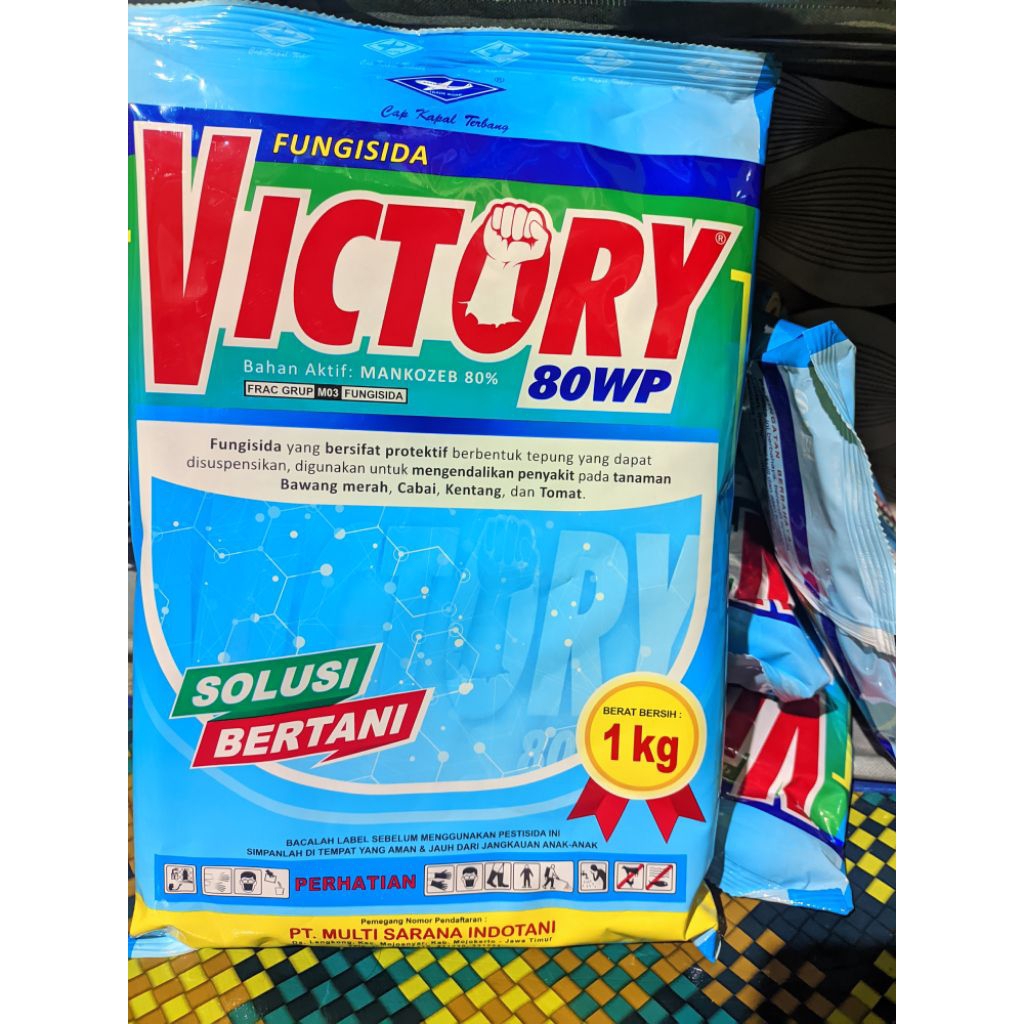 Jual Fungisida victory 80WP kuning 1kg | Shopee Indonesia