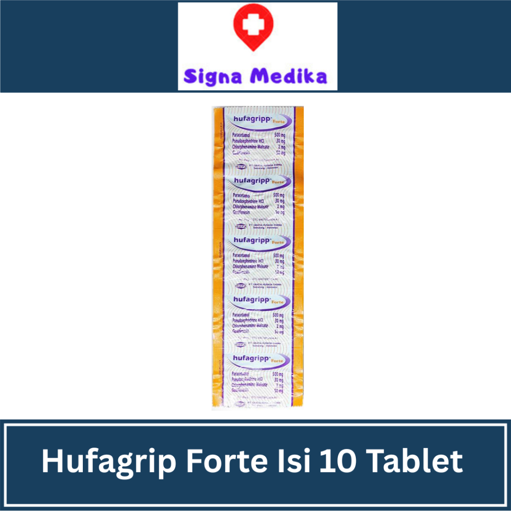 Jual Hufagripp Forte Isi 10 Kaplet - Obat Batuk & Flu | Shopee Indonesia