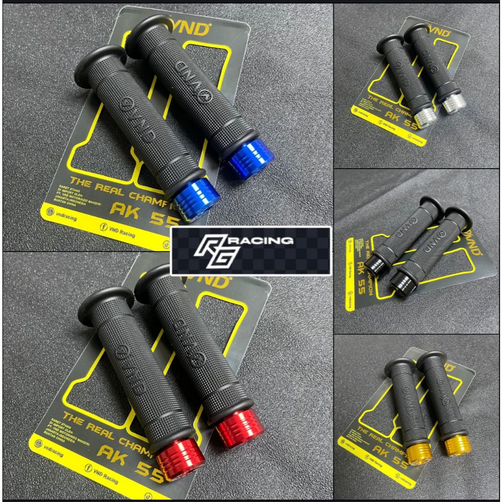 Jual Racinggrup Handgrip Grip VND + Jalu Stang Universal Semua Motor ...