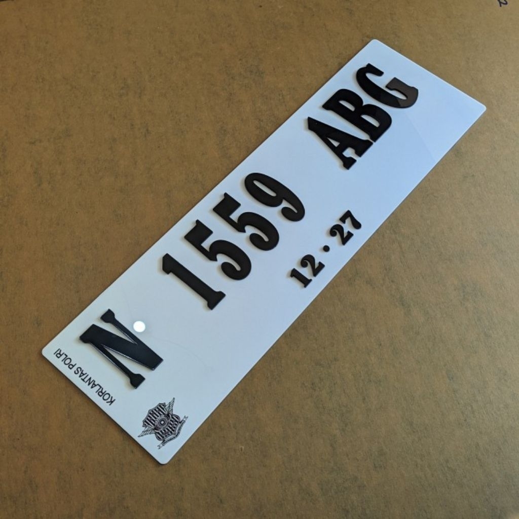 Jual PLAT MOBIL AKRILIK CUSTOM | PLAT MOBIL CUSTOM 3D | PLAT MOBIL ...