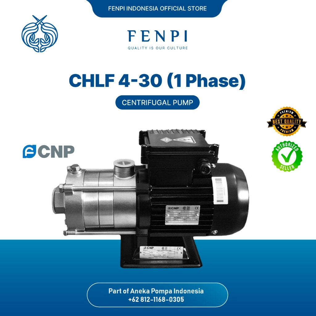 Jual CNP CHLF 4-30 1 Phase SS304 - Centrifugal Pump | Shopee Indonesia