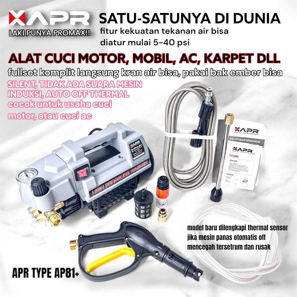 Jual APR RAJA MESIN STEAM CUCI MOTOR MOBIL BRUSHLESS AP81 AFIK EDITION ...
