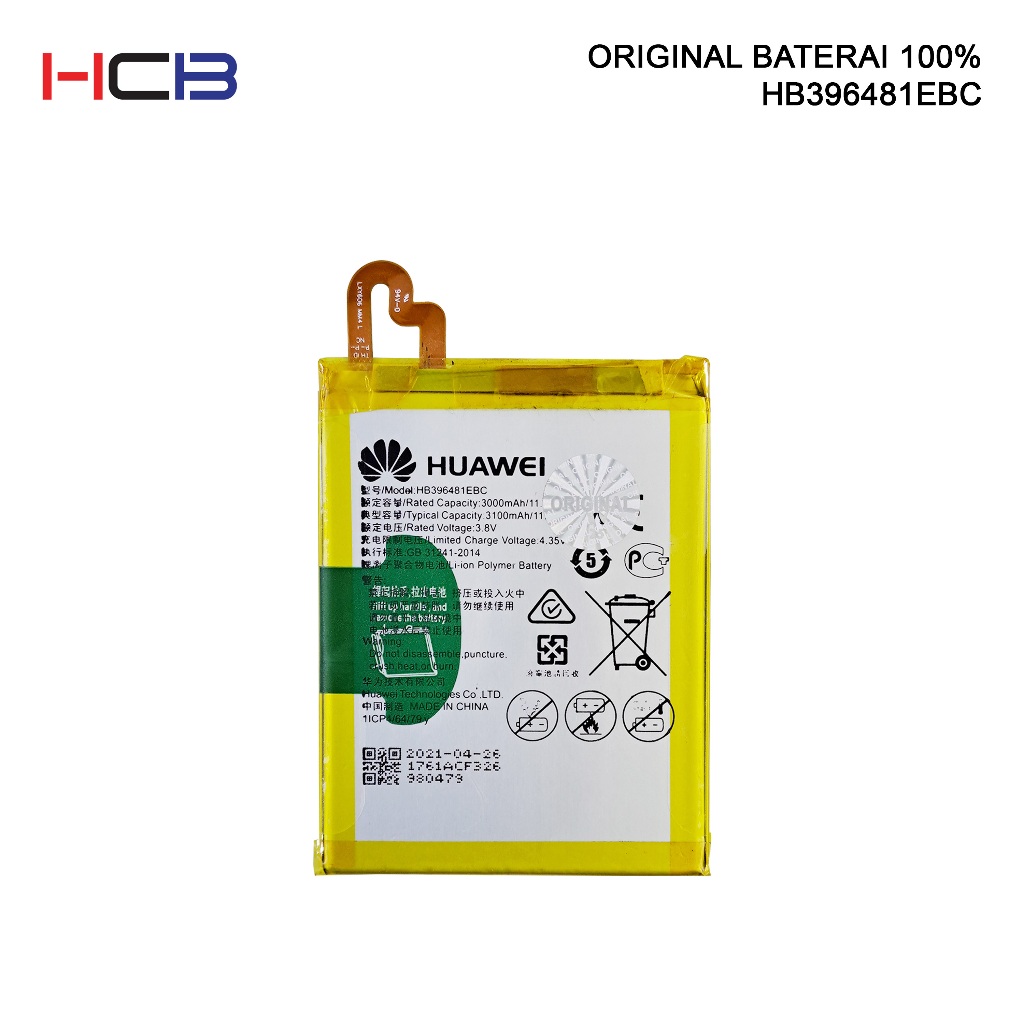 Jual BATERAI HUAWEI HB396481EBC HUAWEI HONOR 5X ORIGINAL 100% | Shopee ...