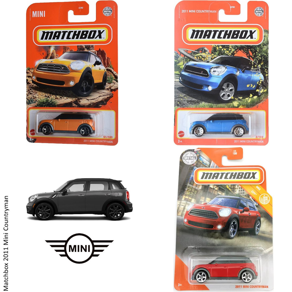 Jual MATCHBOX 2011 MINI COUNTRYMAN SERIES | Shopee Indonesia