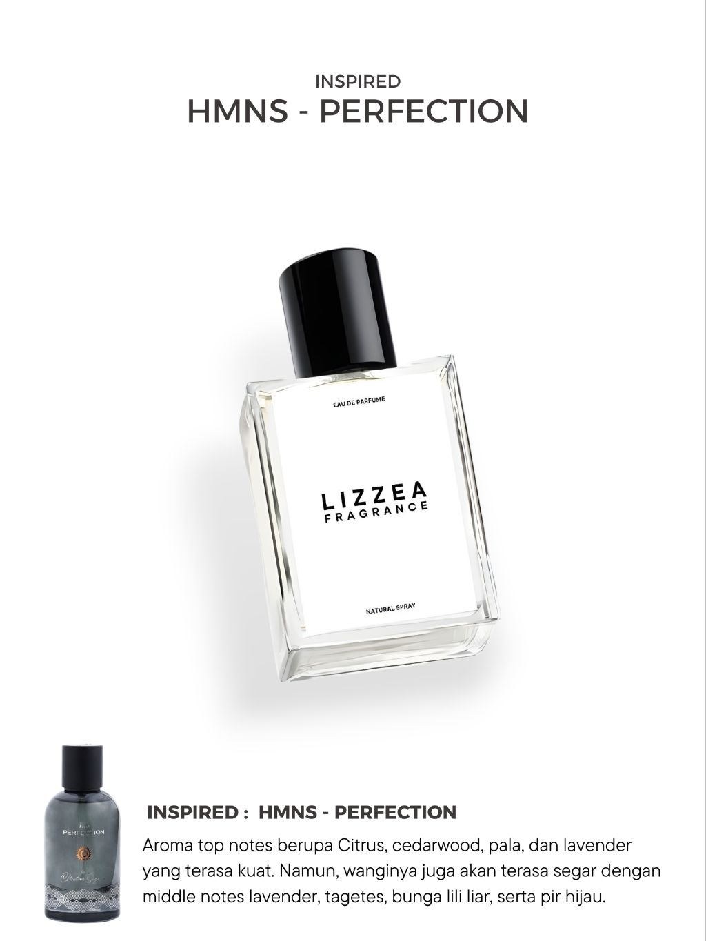 Jual Parfum HMNS PERFECTION Inspired 65ml-Parfum Unsex | Shopee Indonesia