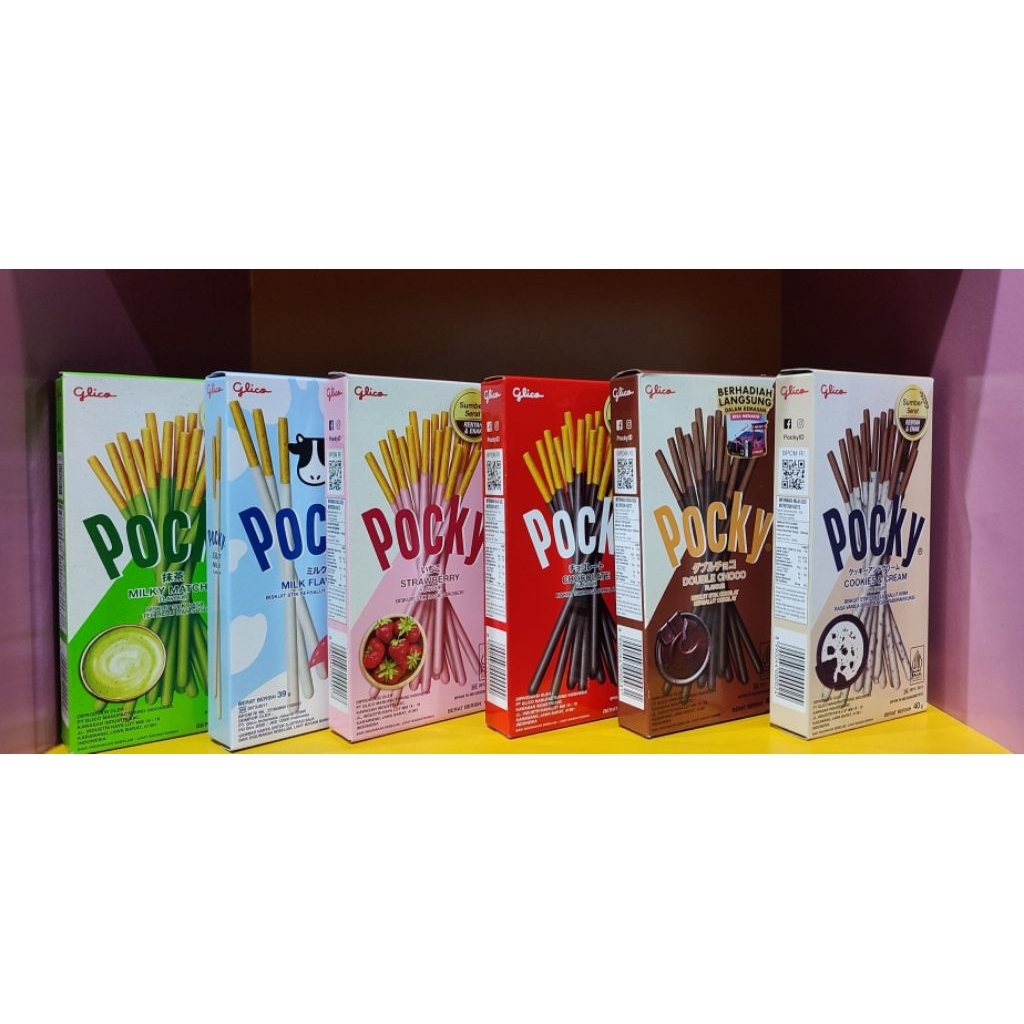Jual Glico Pocky all varian 45gram | Shopee Indonesia