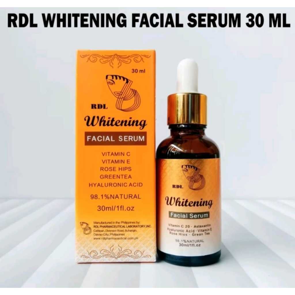 Jual SERUM RDL WHITENING FACIAL SERUM 30 ML | Shopee Indonesia