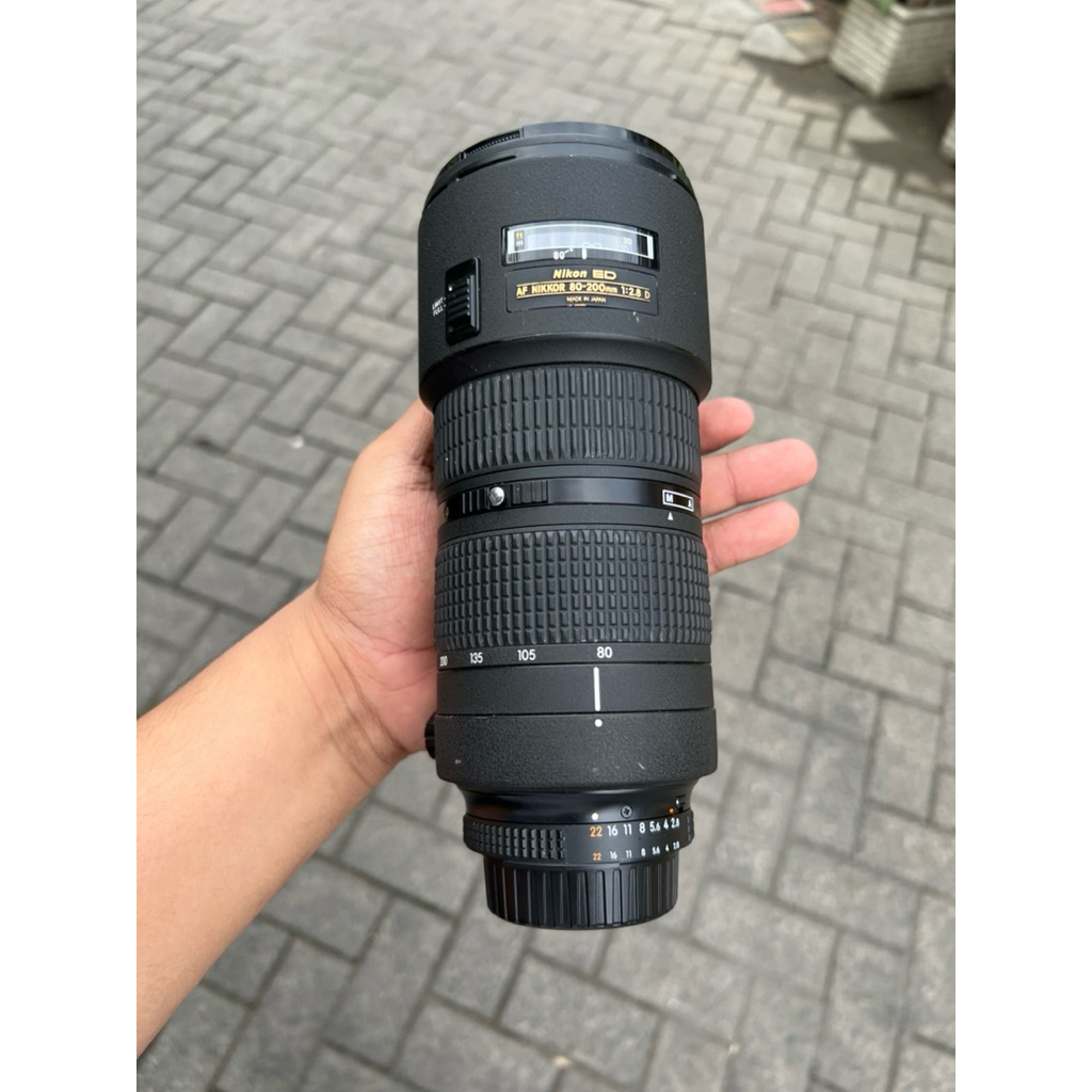Jual Lensa Nikon AF 80-200mm f2.8 ED Gen III Fullframe/APSC | Shopee Indonesia