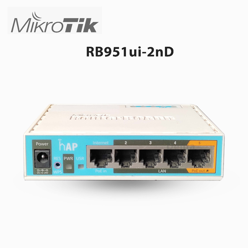 Jual Mikrotik Router Wireless RB951Ui-2ND (hAP) | Shopee Indonesia