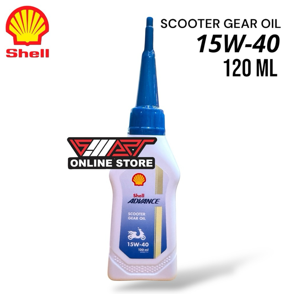 Jual OLI GARDAN SHELL SCOOTER GEAR OIL 15W-40 120 ML | Shopee Indonesia