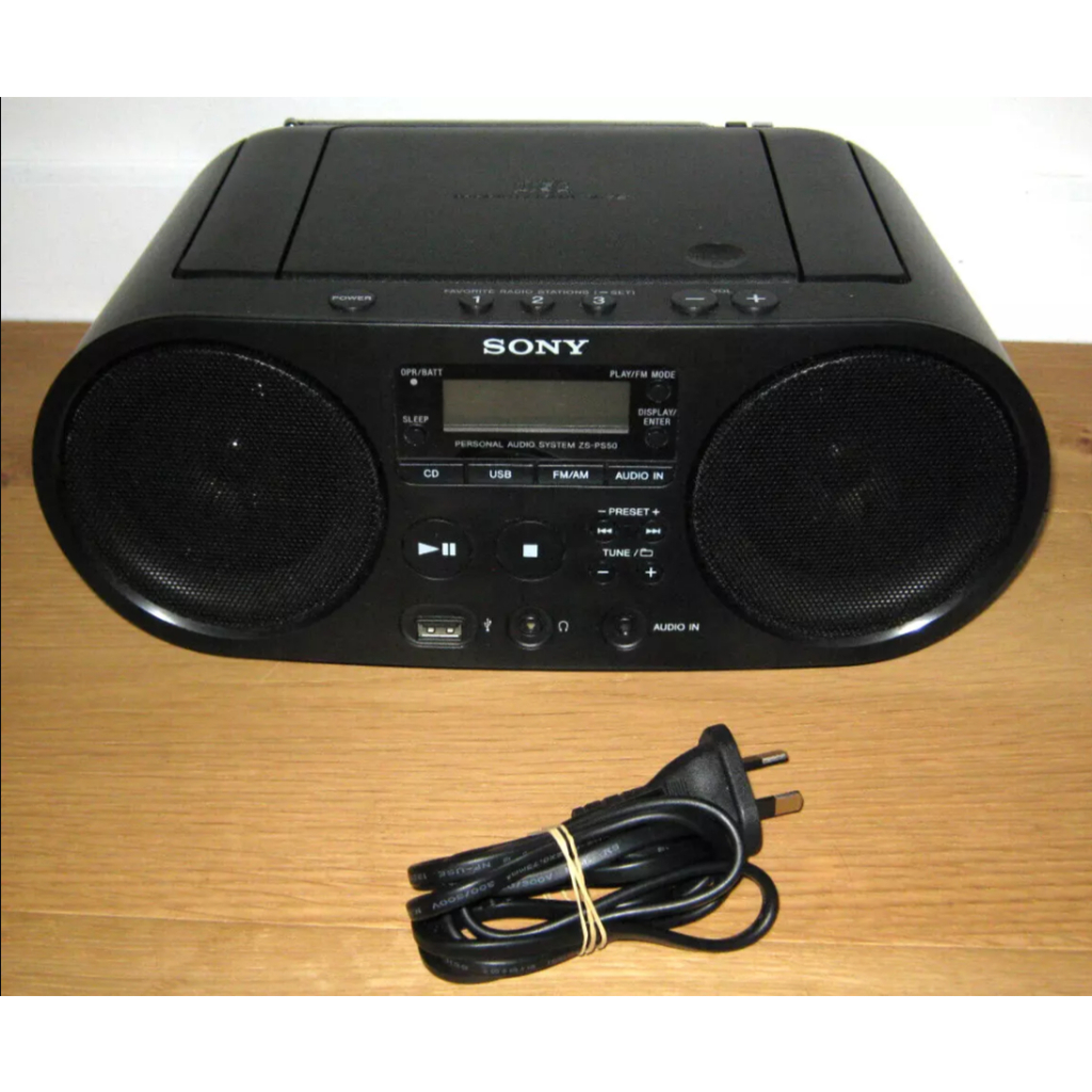 Jual SONY ZS-PS50 RADIO CD BOOMBOX SPEAKER | Shopee Indonesia
