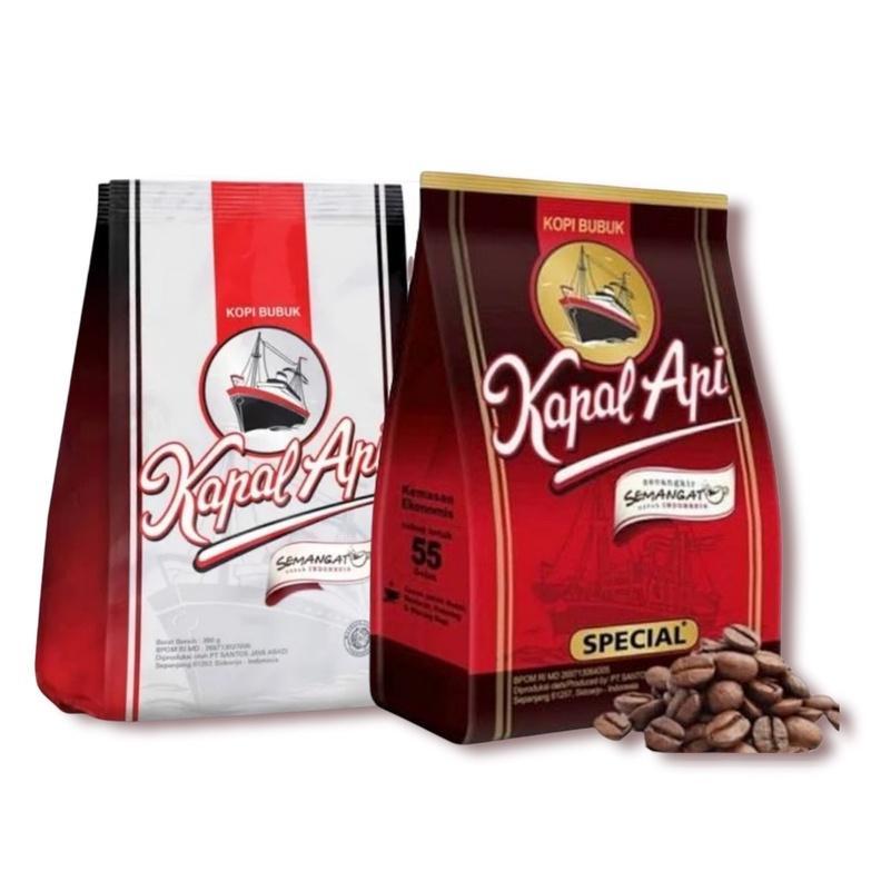 Jual Kopi Kapal Api Special Silver 350 Gram Tanpa Gula | Shopee Indonesia