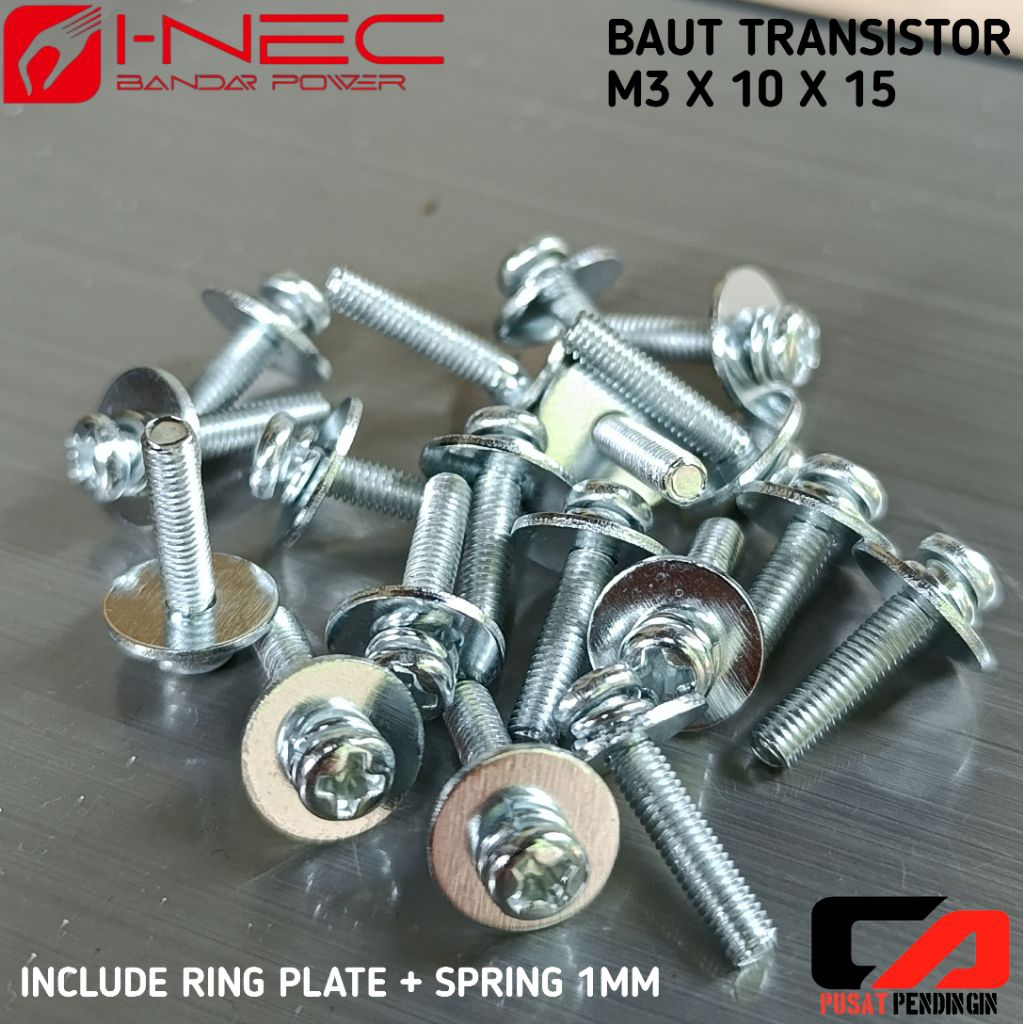 Jual Baut M3 10x15mm Include Ring isi 50 pcs | Shopee Indonesia