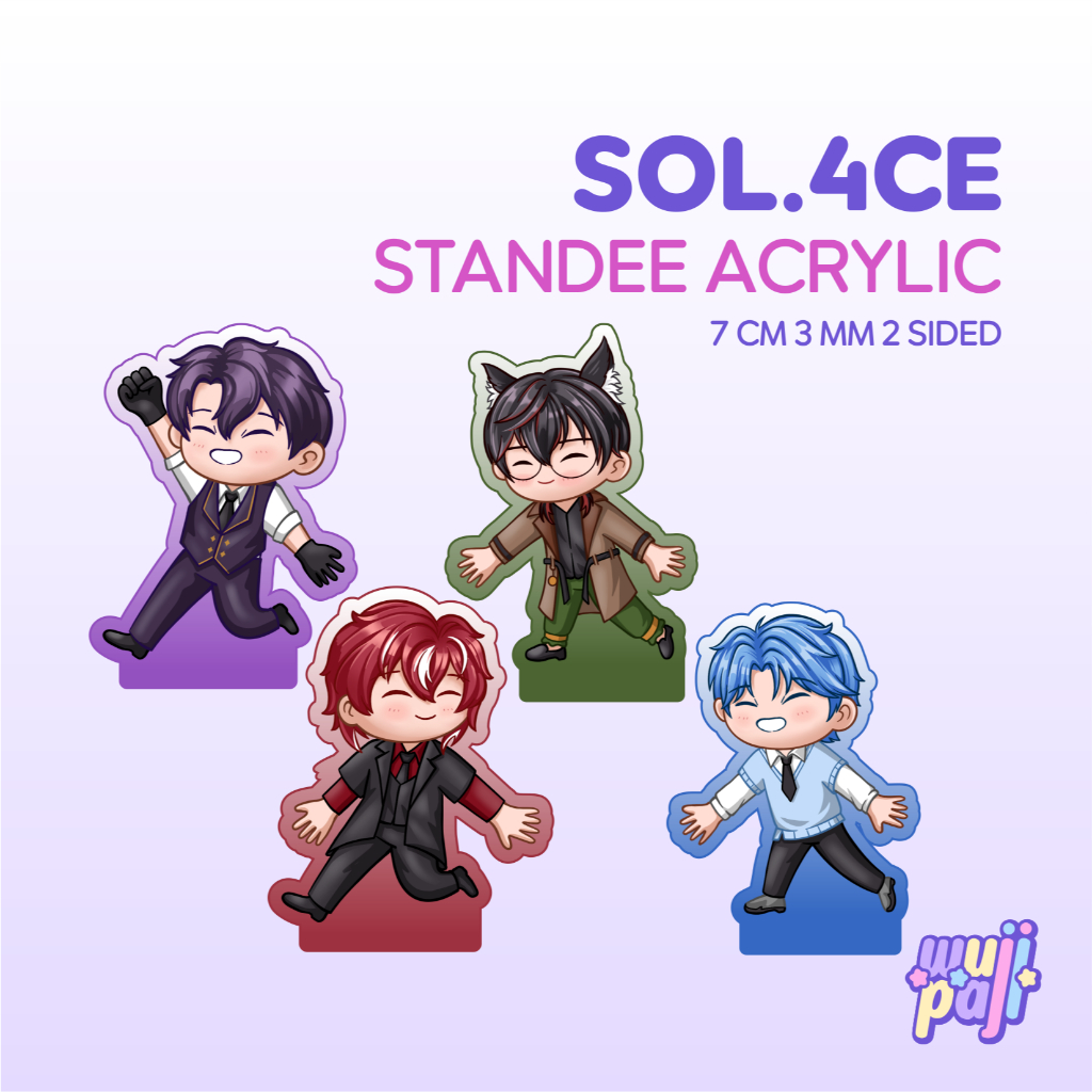 Jual SOL.4CE Mini Standee Acrylic | Shopee Indonesia