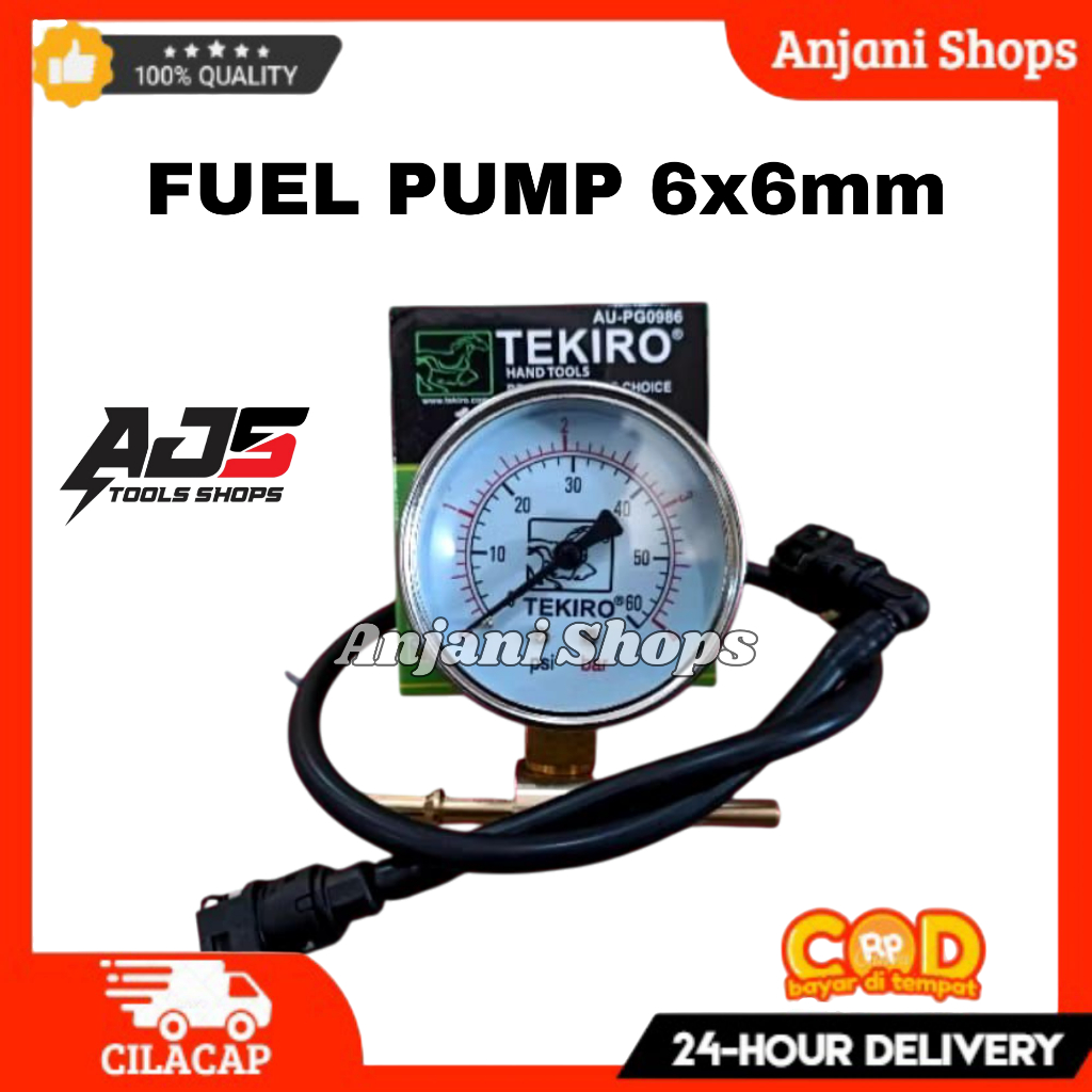 Jual Alat cek ukur tekanan bahan bakar minyak 6mm×6mm Fuel pressure ...