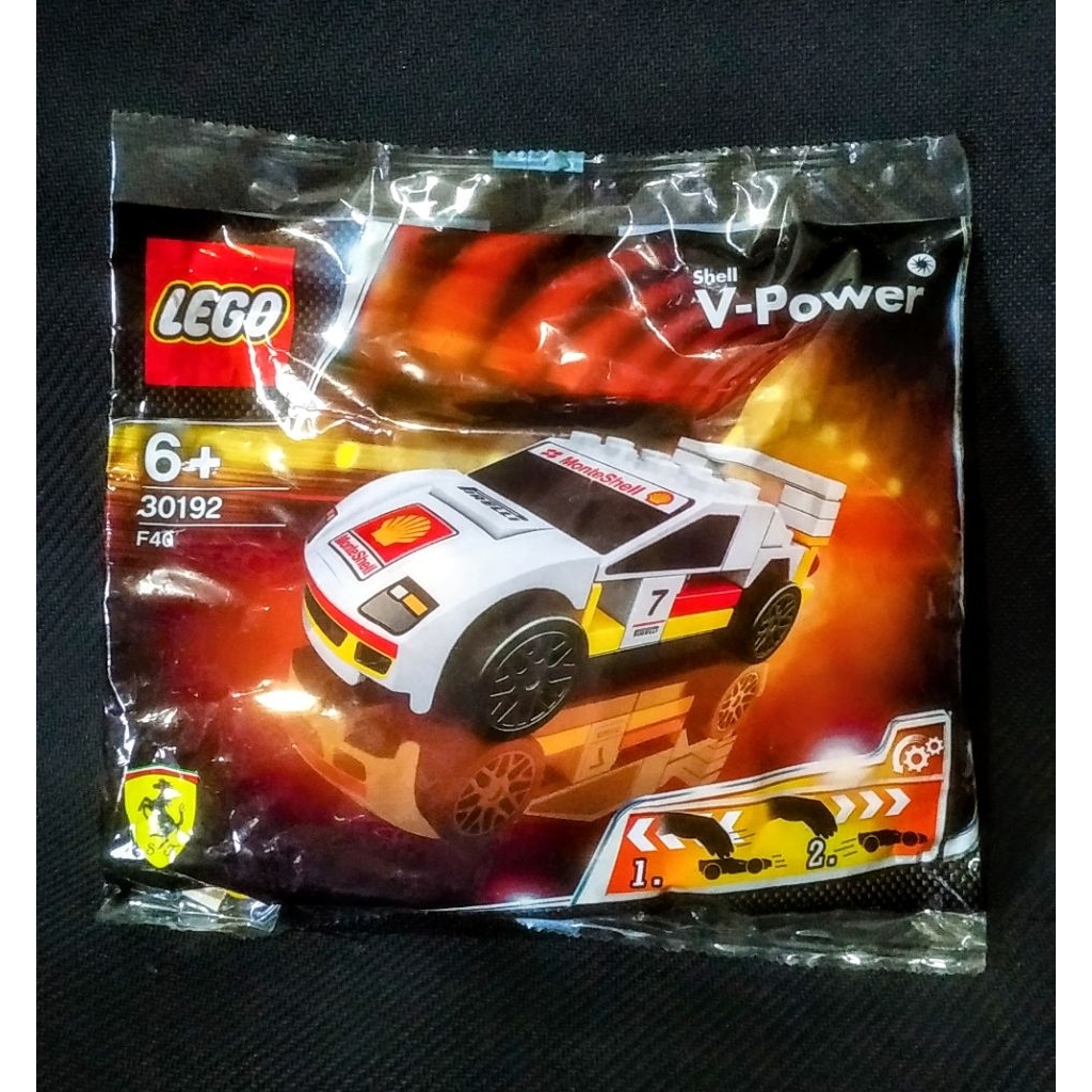 Jual LEGO [polybag] 30192 Shell VPower series Scuderia Ferrari F40 ...