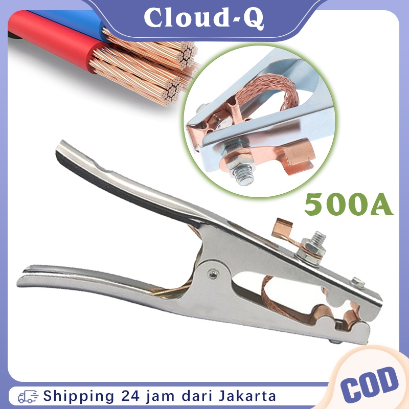 Jual Earth Clamp Stang Tang Las Klem Masa 500A Tang Massa Earth Clamp ...