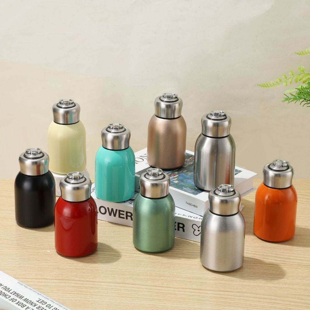 Jual Botol Minum Portabel Termos 300ml Mini Tahan Panas dan Dingin 12 ...