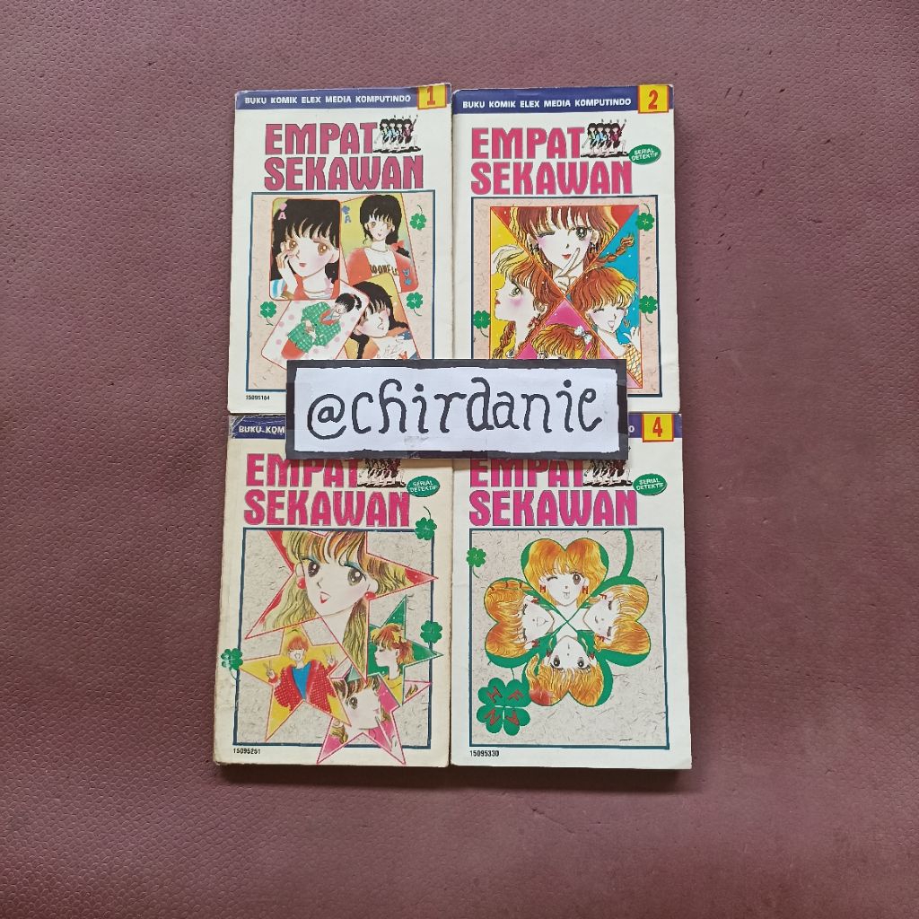 Jual Komik Jadul EMPAT SEKAWAN / 4 SEKAWAN - Ringo Hijiri 1-4 Tamat | Shopee Indonesia