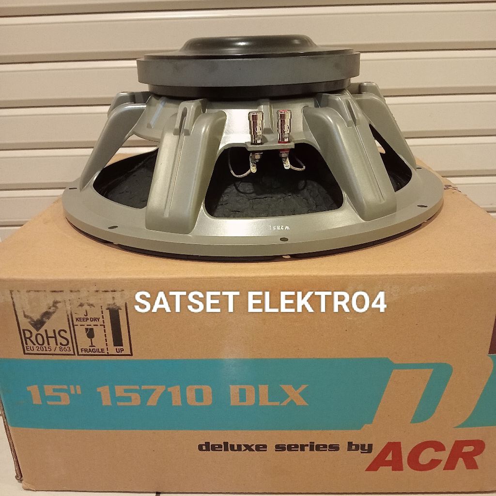 Jual SPEAKER ACR DELUXE 15" 15710 DLX SUBWOOFER ORIGINAL 1800 WATT (SILVER) | Shopee Indonesia