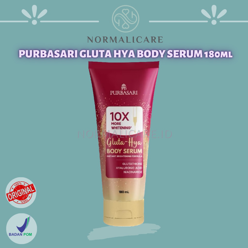 Jual [ READY STOCK ] Purbasari Gluta Hya Body Serum 180ml Instant ...