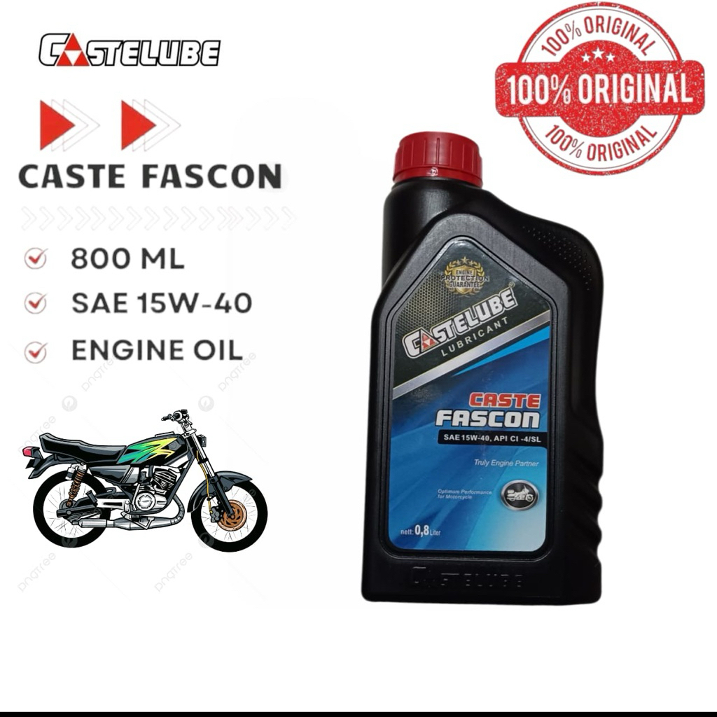 Jual Castelube Fascon SAE 15W-40 800ml | Shopee Indonesia