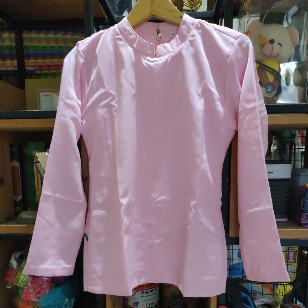 Jual PSR YKB Bhayangkari pink muda model kurung | Shopee Indonesia