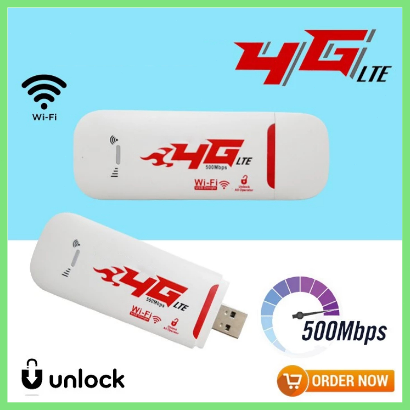 Jual 【Ready Stock】Modem WIFI USB 4g Semua Operator LTE Modem USB ...