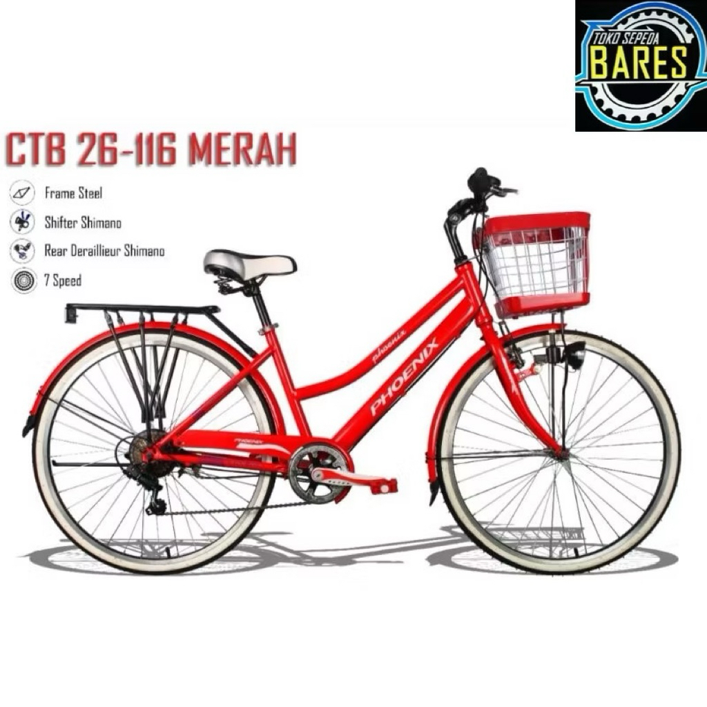 Jual Sepeda Mini CTB 26 Phoenix 116 MX | Shopee Indonesia