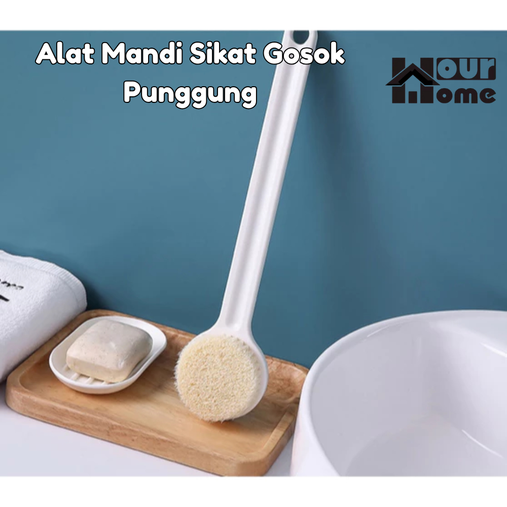 Jual Alat Mandi Sikat Gosok Punggung Badan Dengan Gagang Panjang Sikat ...