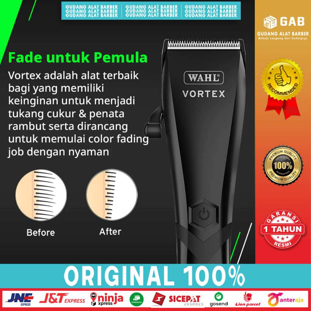 Jual Wahl Vortex Cordless Clipper - Alat Cukur Rambut Profesional Salon Barbershop | Shopee ...
