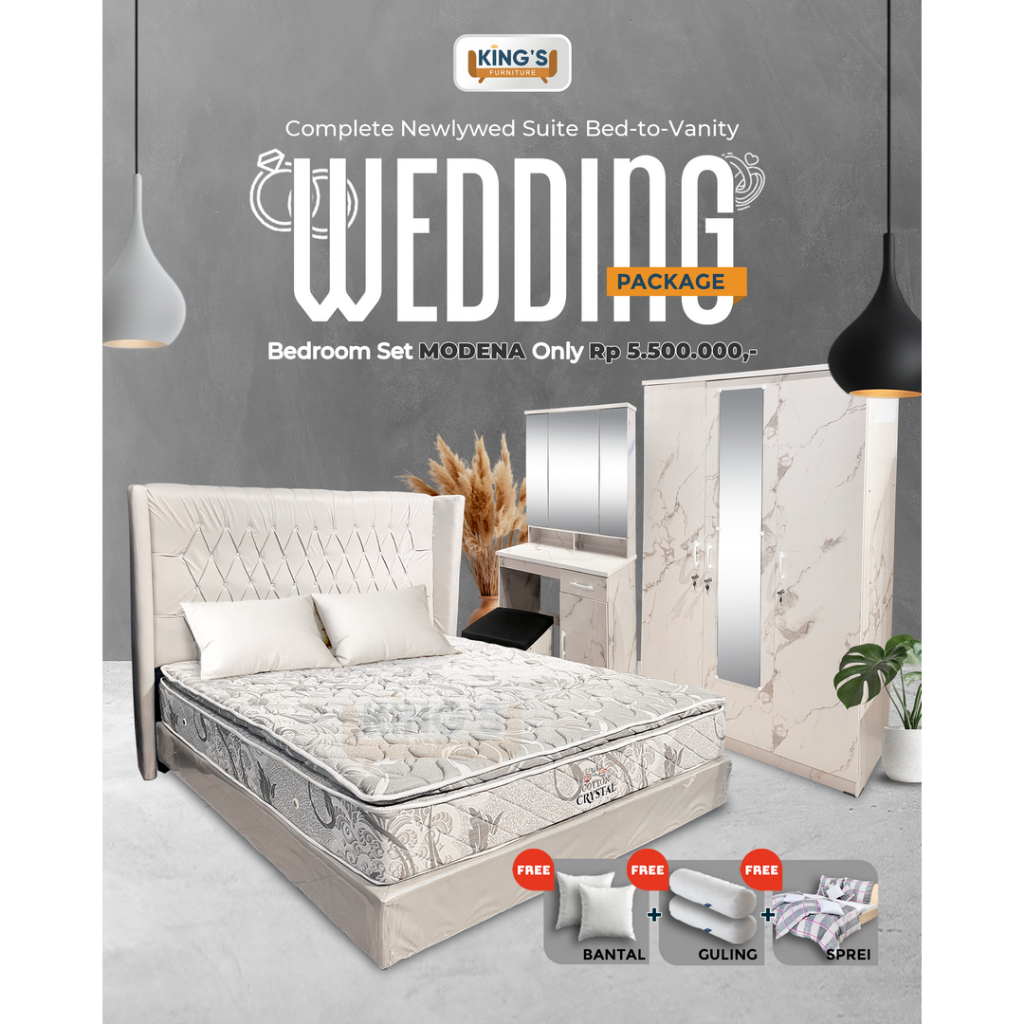 Jual KINGS FURNITURE PONTIANAK - PAKET WEDDING MODENA || WEDDING ...
