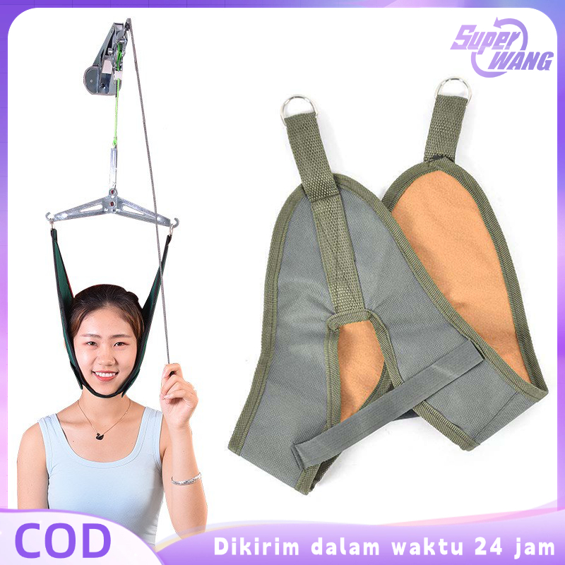 Jual Neck Corrector Belt Alat Terapi Traksi Leher Tarik Sabuk Traksi ...